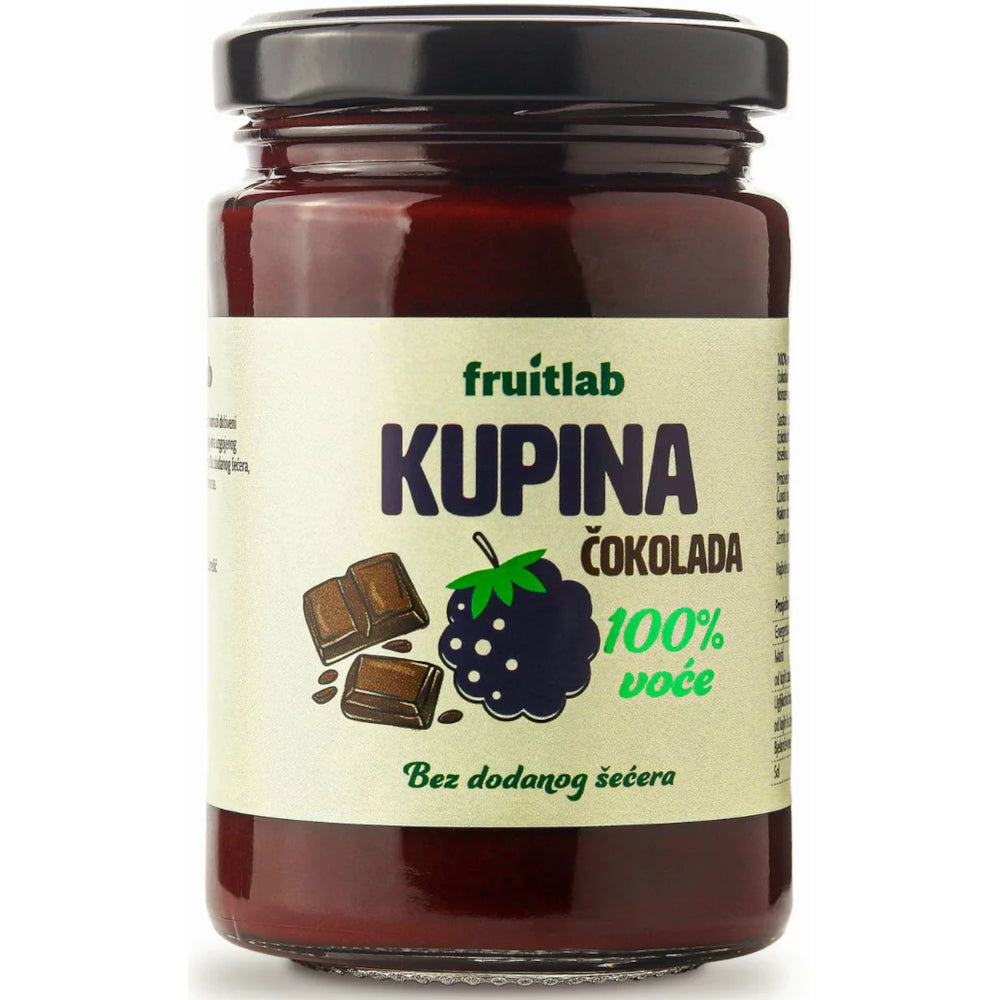 Blackberry & Dark chocolate 220g - Fruitlab — JUG deli