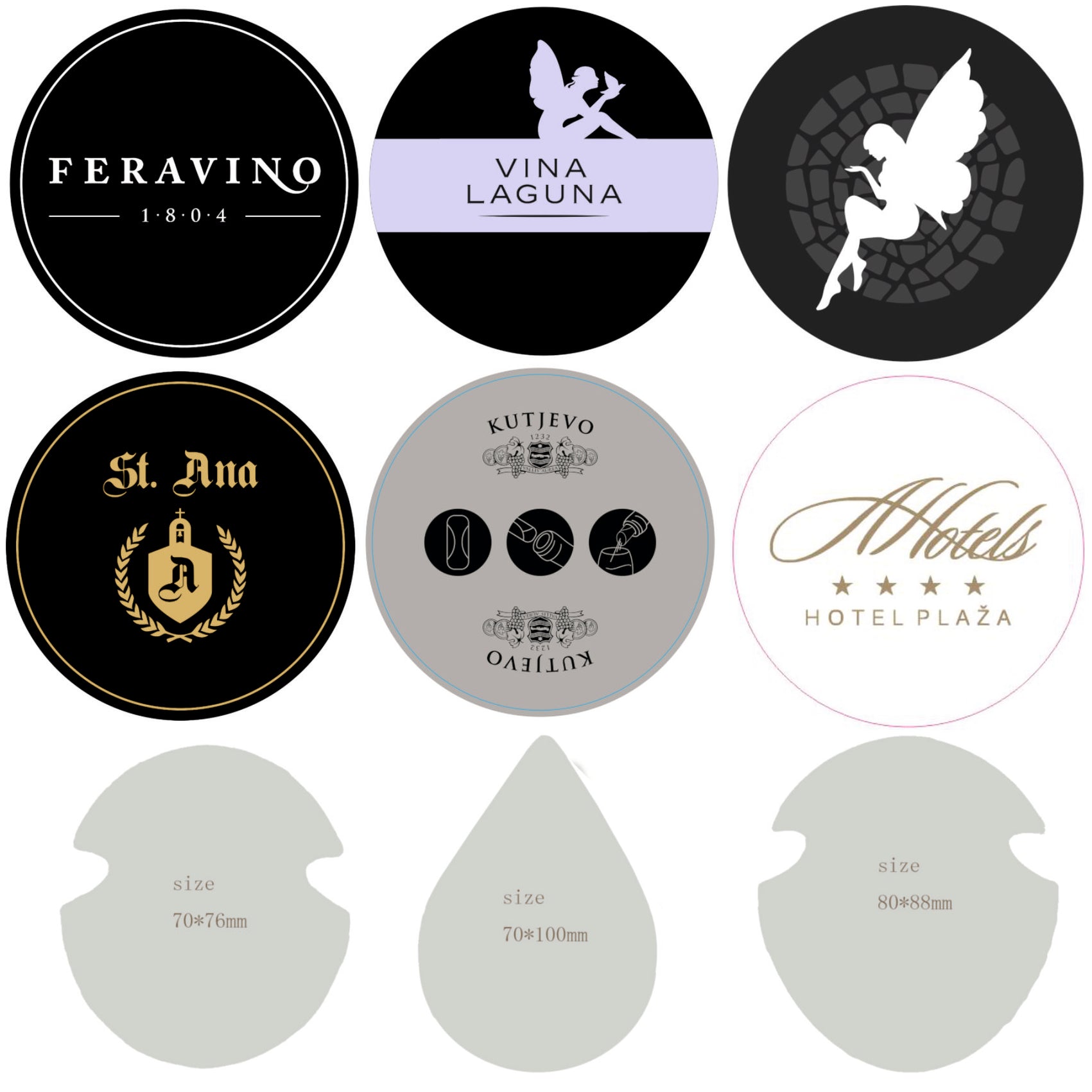 Wine Drop Stop personalized pouring disc — JUG deli
