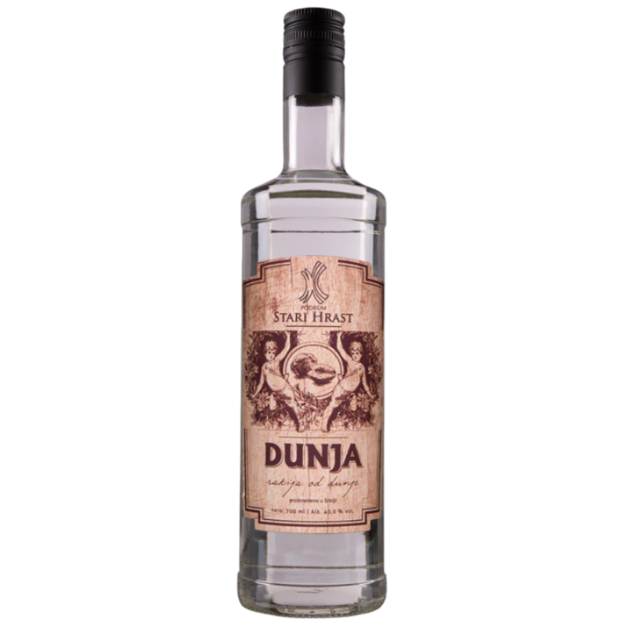 Rakija od dunje (quince) 0,7L - Podrum Stari Hrast — JUG deli
