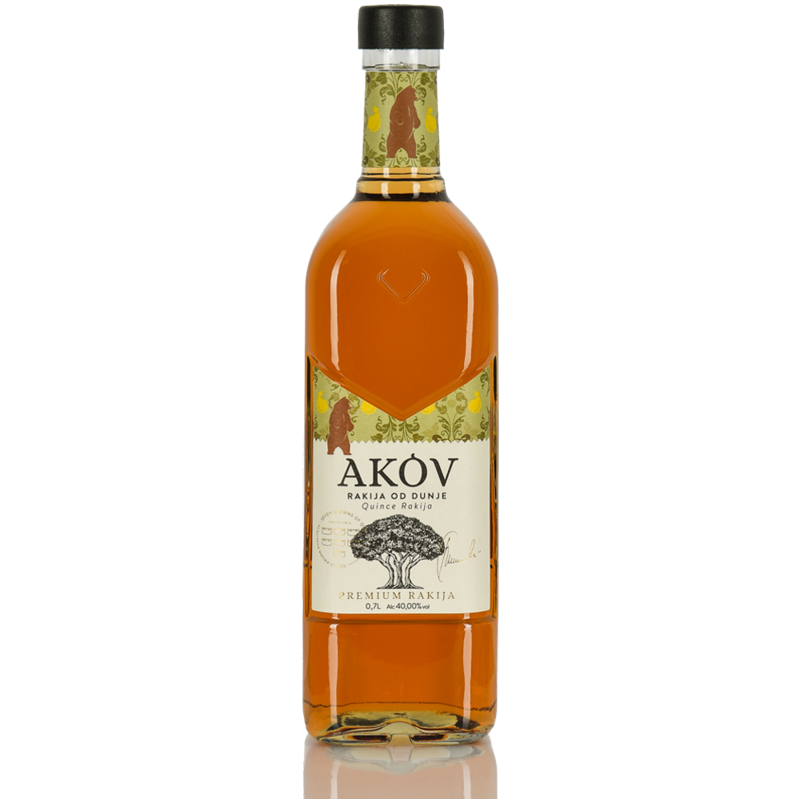 Rakija od dunje (quince) 0,7L - AKOV — JUG deli