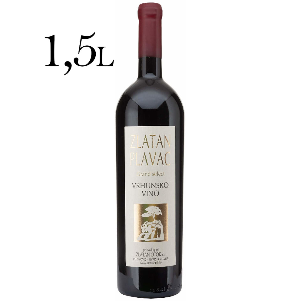 Zlatan Plavac Grand Select, MAGNUM 1,5L - Zlatan Otok — JUG deli